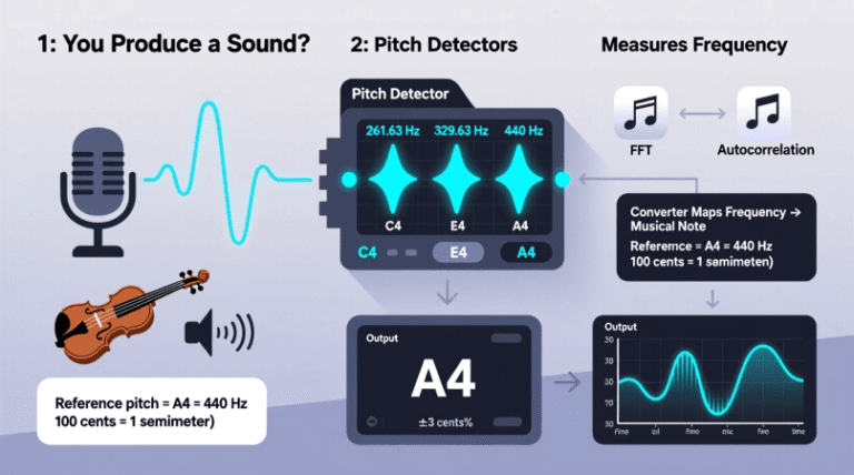 Can a Pitch Detector Detect Musical Notes? | Yes—Here’s How