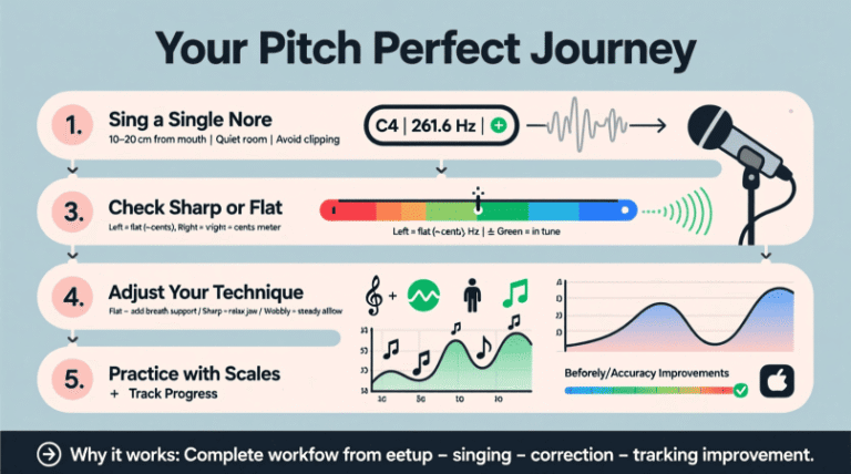 How Do You Use a Pitch Detector for Singing?