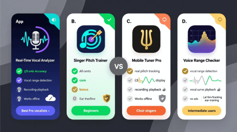 Best Pitch Detector App for Singers | Top Picks & Features