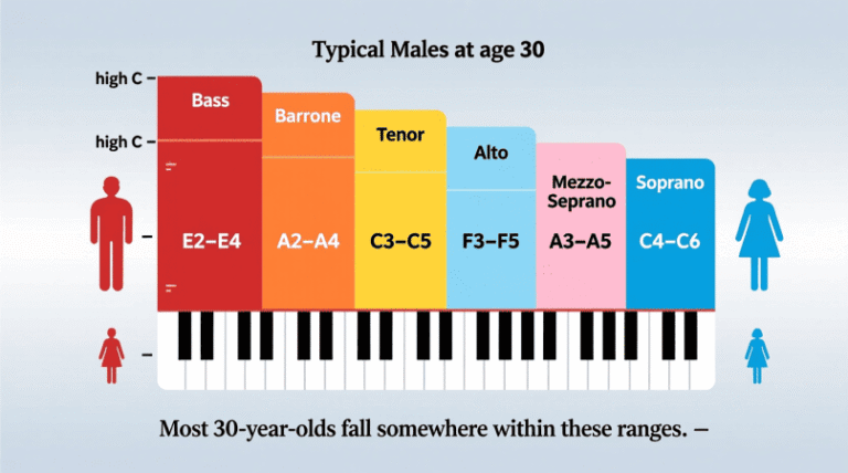 What Is a Normal Voice Pitch at Age 30? | Average Hz Ranges
