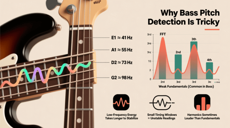 Best Pitch Detection for Bass Guitar | Stay Tight & In Tune