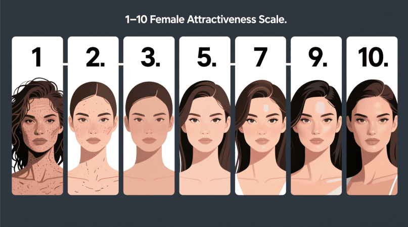 What Is the 1–10 Female Attractiveness Scale?