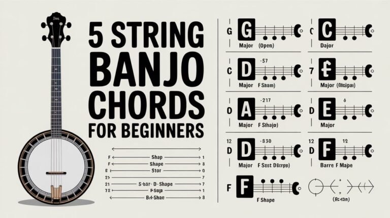 5-String Banjo Chords for Beginners: Easy Chords to Start Playing