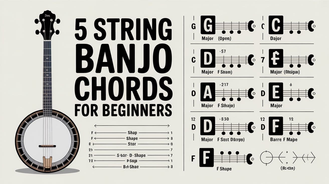 5-String Banjo Chords for Beginners: Easy Chords to Start Playing