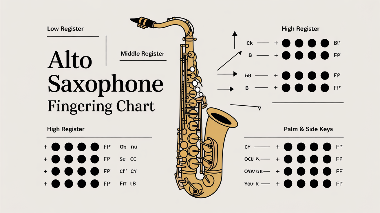 Alto Saxophone Fingering Chart: Complete Beginner’s Guide