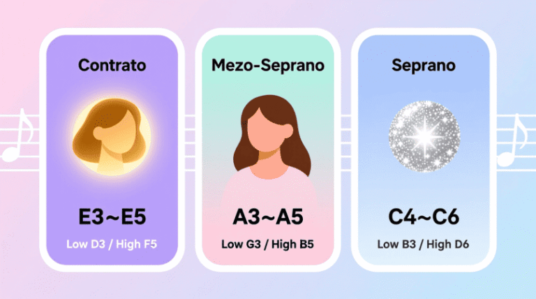 Average Vocal Range for Female (2025 Complete Guide)