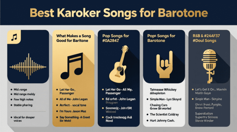 Best Karaoke Songs for Baritone Voice (2026 Ultimate List)